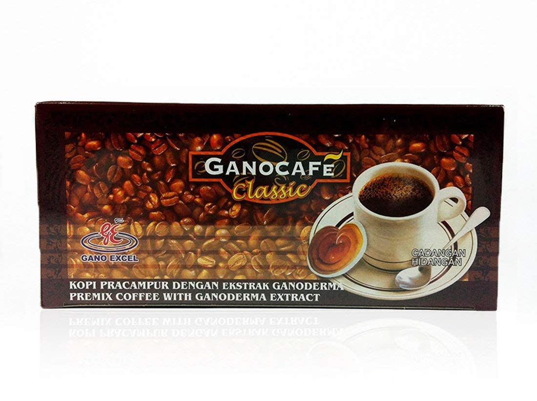 10 Box Nugano Black Coffee + 1 Box Gano Excel Classic - 100% Certified Ganoderma Lucidium Extract Bold and Flavorful Healthy Gourmet Instant Coffee