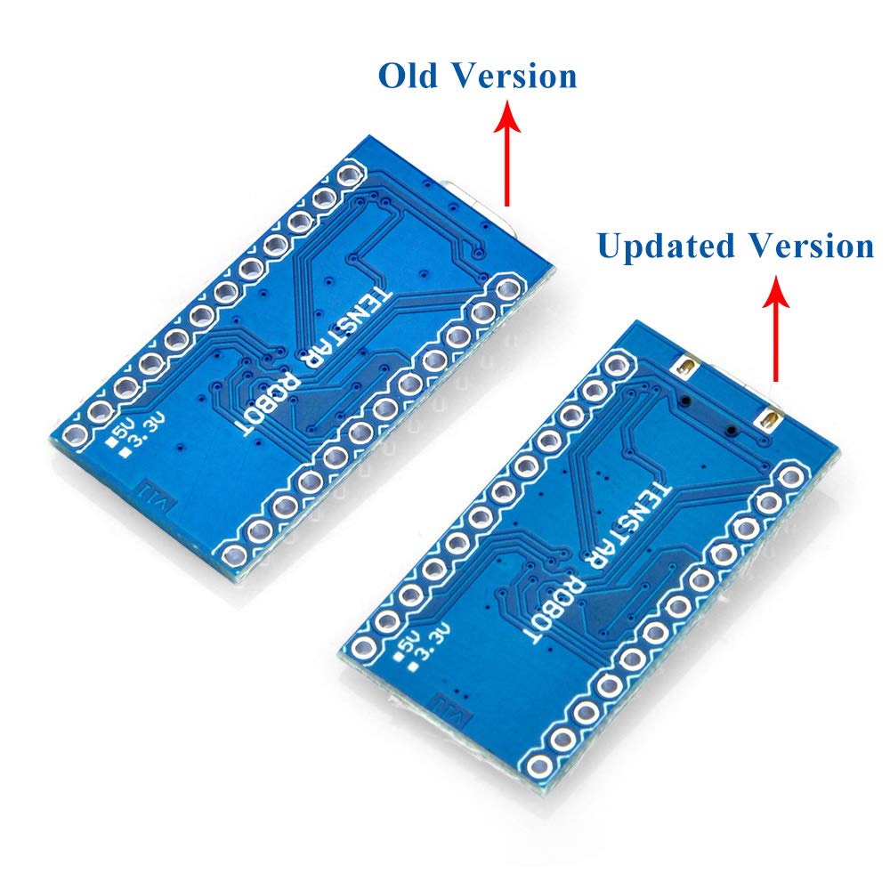 5PCS Pro Micro 5V 16MHz Module Board with 2 Row pin Header for Arduino Leonardo