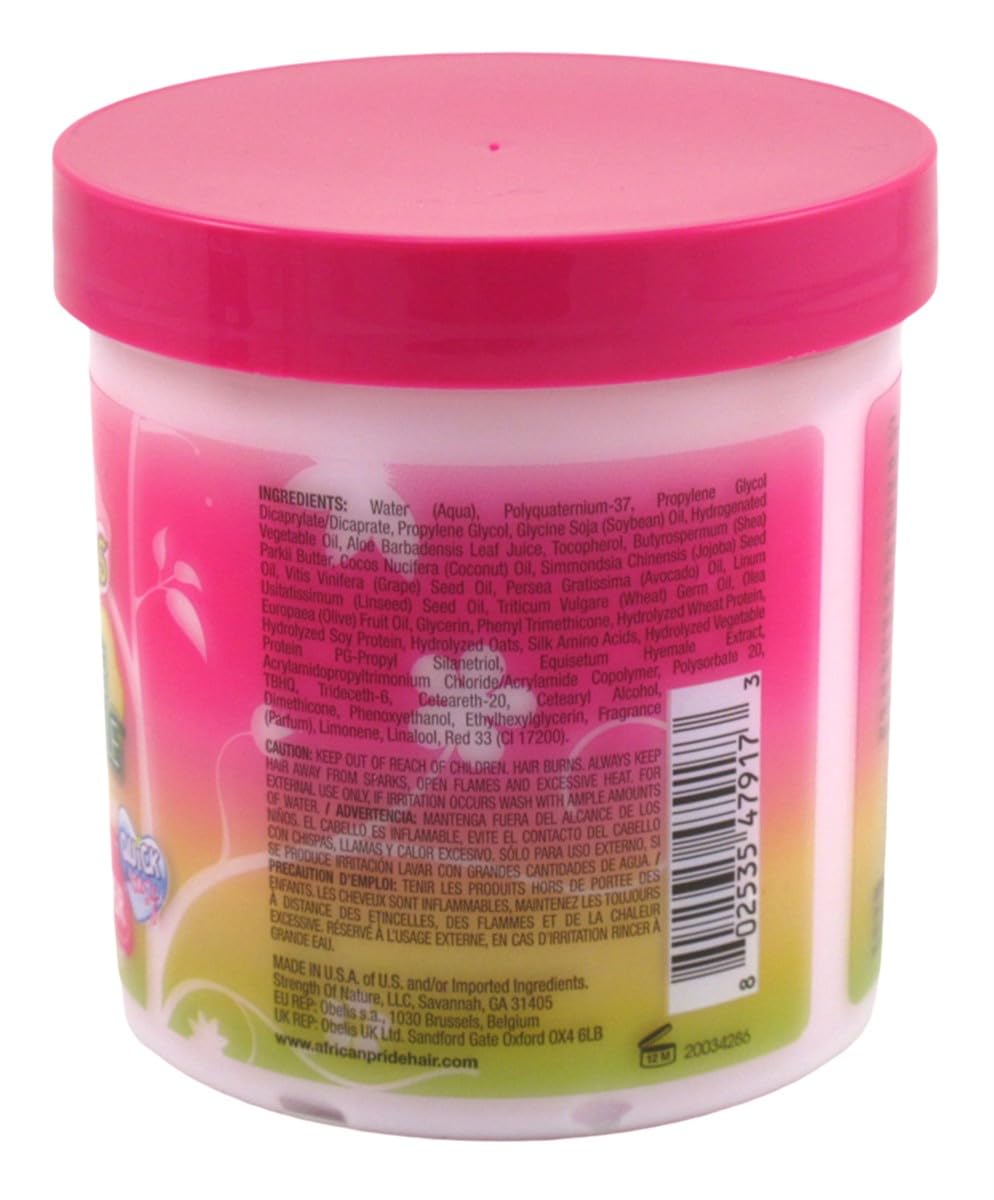 African Pride Dream Kids Olive Miracle Leave-In Conditioner 15 oz(Pack of 2)