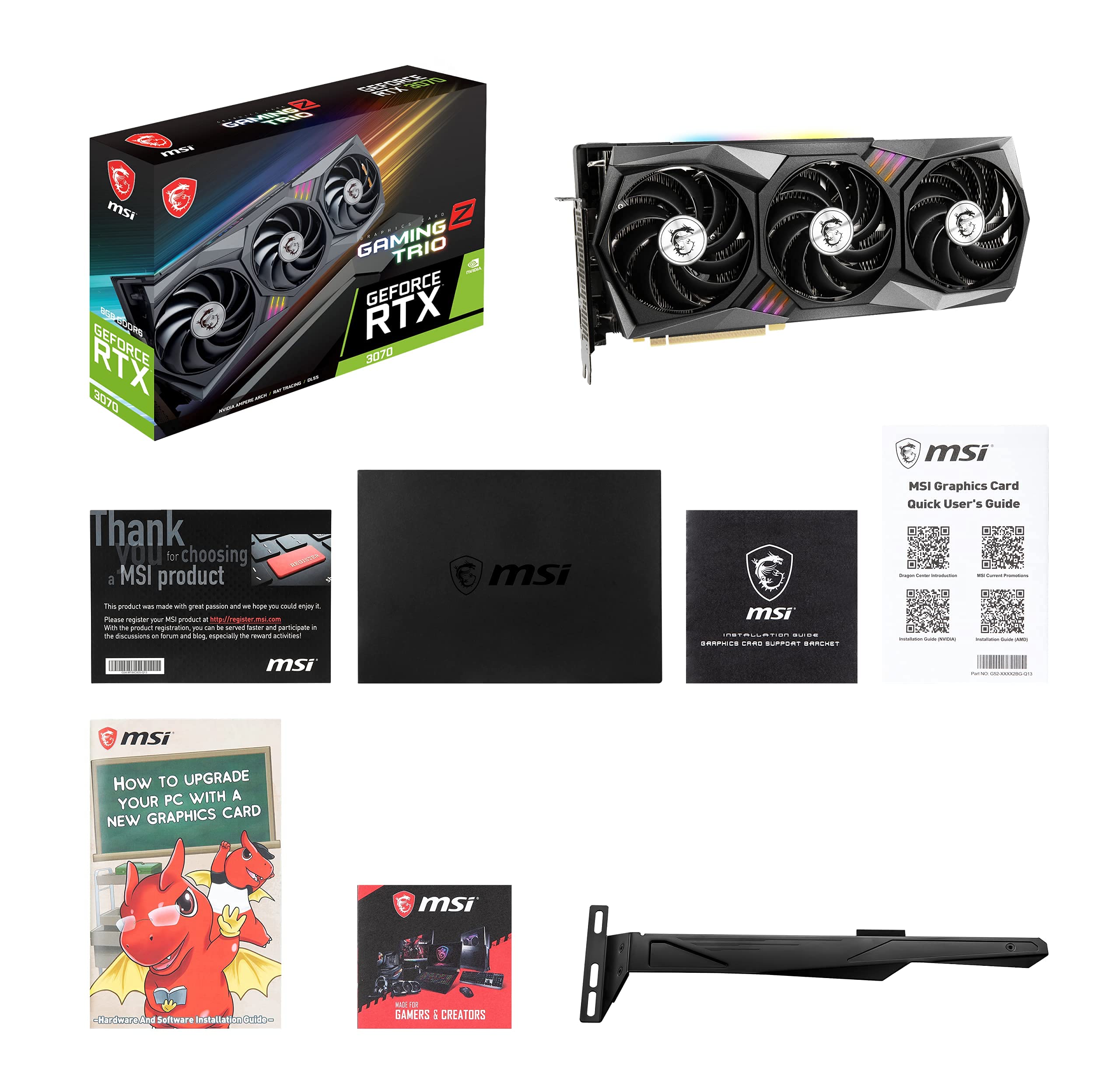 MSI Gaming GeForce RTX 3080 Gaming Z Trio 10G LHR 10GB GDRR6X 320-Bit HDMI/DP Nvlink Torx Fan 4 RGB Ampere Architecture Computer Gaming Graphics Card, NVIDIA GPU Video Cards for Gaming PC (Renewed)