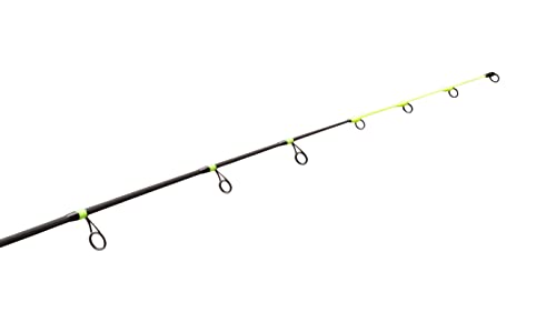 13 FISHING - Tickle Stick - Ice Fishing Rod - Gen 3 - 27" L (Light) - 1/16-1/8oz - PC2 Flat-Tip Blank - TS3-27L, Black