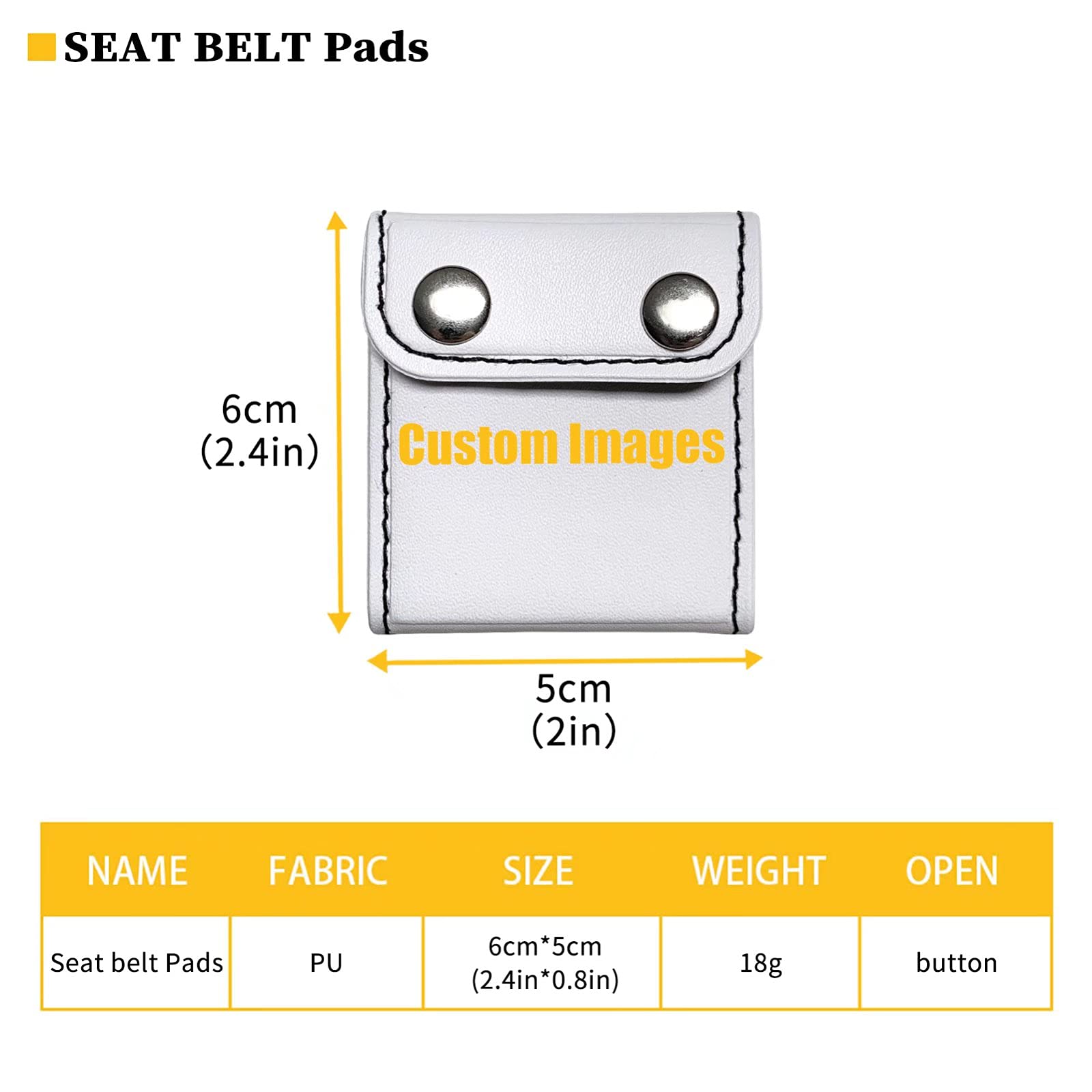COEQINE Car Seatbelt Pads Adjuster for Kids, Adjustable Vehicle Safety Strap Protector Support Cushion, Text Sunflower Print Safety Strap Protector Cover for Children, Black