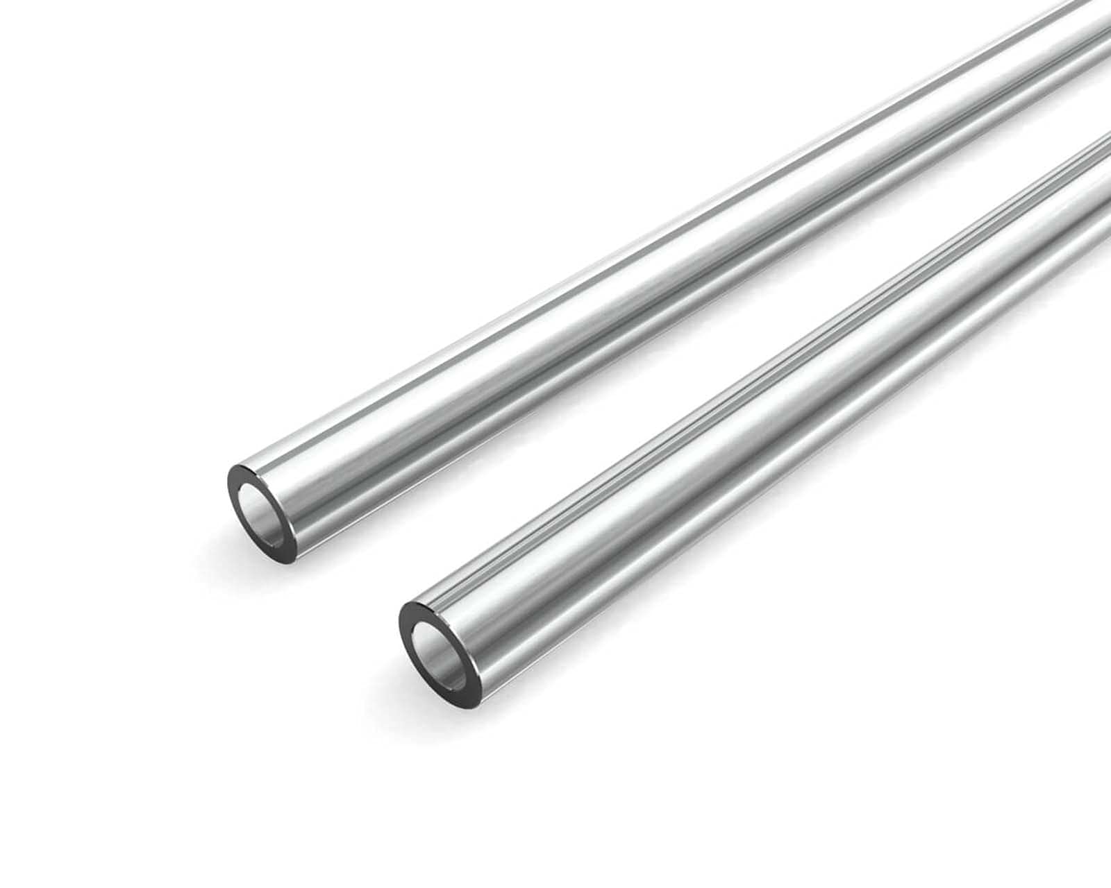 PrimoChill 1/2in. OD (1/11th Wall) Rigid Borosilicate Glass Tube – 2 x 14.75in. – Clear