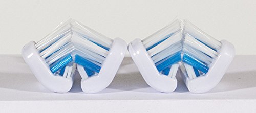 30 Second Smile - Extra Reach Standard Soft (1 Pack) Replacement Dual Heads - Reduces Plaque, Whiter Teeth, Healthier Gums, Fresher Breath - Dentist Recommended