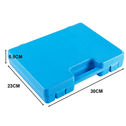17 PCS Rotary Hammer Drill Bits Set and Chisels Set, SDS Plus Concrete Masonry Hole Tool for Bricks and Stone, Masonry Drill Bit Sets with Storage Case