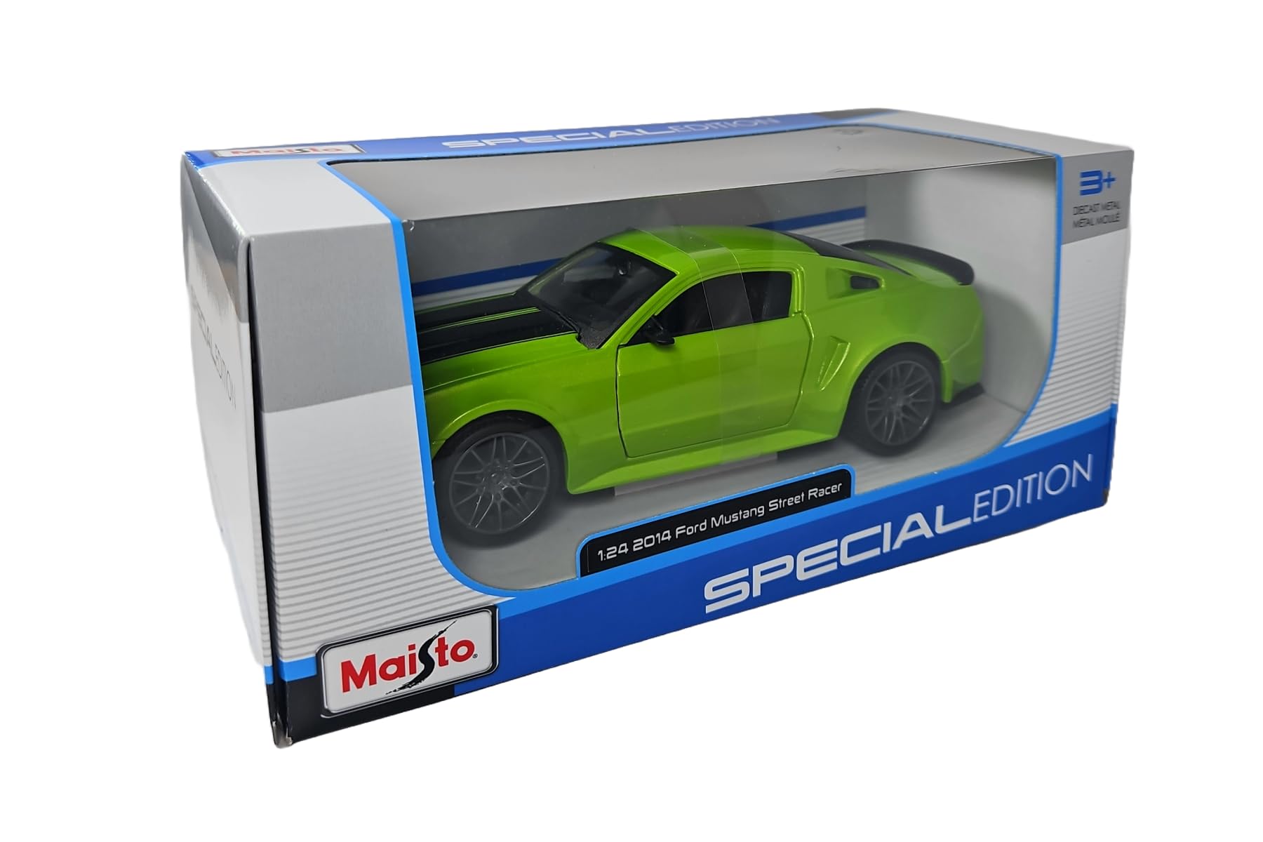 2014 Ford Mustang Street Racer Metallic Light Green 1/24 by Maisto 31506