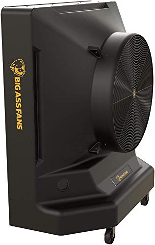 Big Ass Fans Cool-Space 400 Portable Evaporative Cooler, 36 Inch Diameter Fan, Indoor or Outdoor Use, Continuous or Fillable (46 Gallon Capacity), Variable Speed