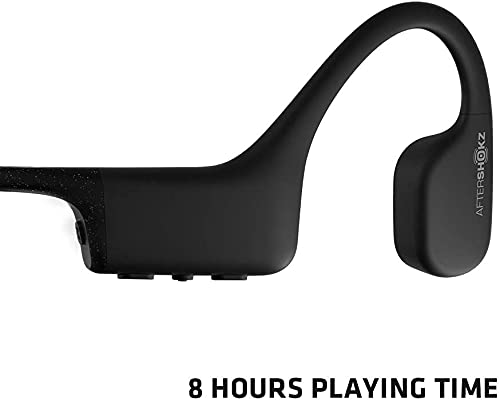 Aftershokz Xtrainerz Bone Conduction MP3 Swimming Headphones with Swim Cap, Sapphire Blue