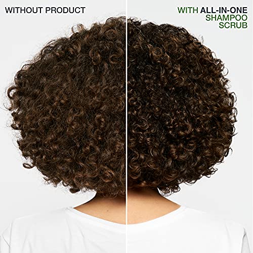 Biolage All-In-One Multi-Benefit Shampoo Scrub | Cleanses, Detoxifies & Gently Exfoliates Scalp | For All Hair Types | Vegan | 8.45 Fl. Oz.