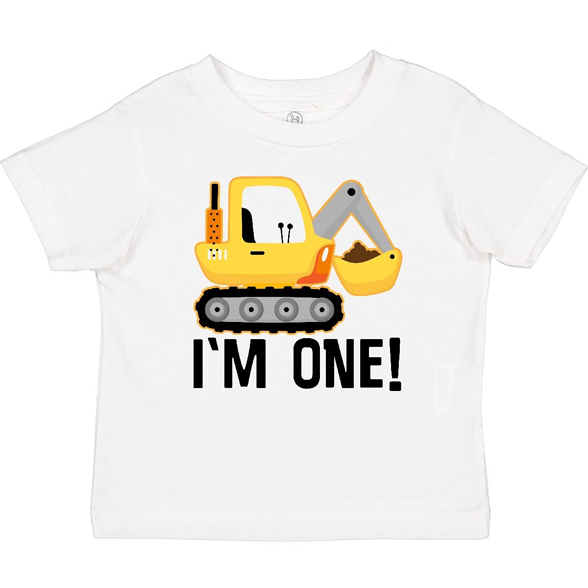 inktastic 1st Birthday Construction Truck Boy Outfit Baby T-Shirt 18 Months 0020 White 3a97c