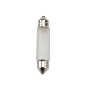 10 Pack 10 Watt T3 1/4 Festoon Base 12 Volt 5000 hour Frost Xenon Lightbulb