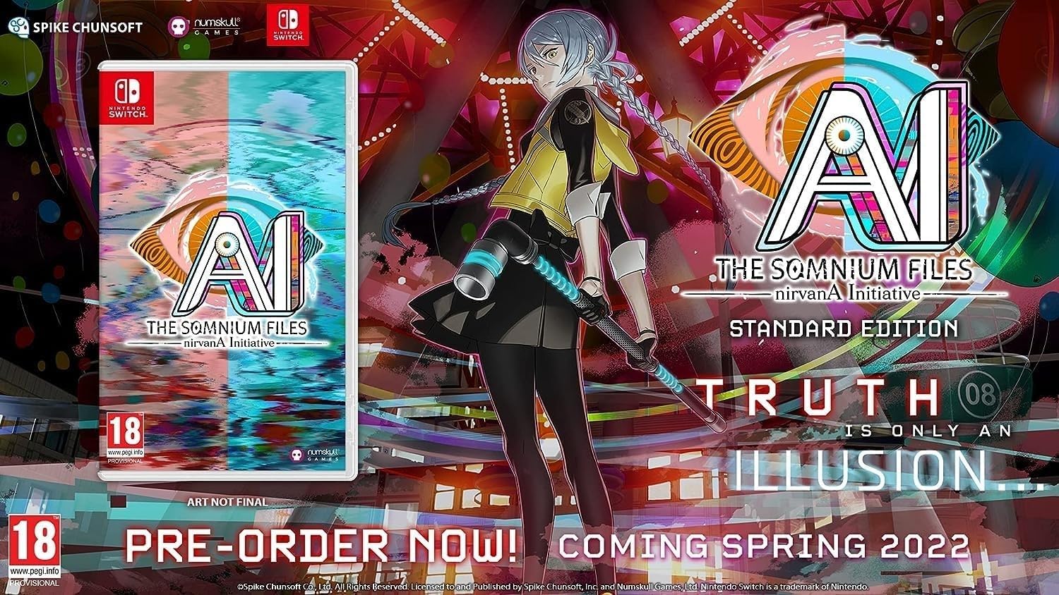 AI: The Somnium Files: nirvanA Initiative - Nintendo Switch (Non-US Version)