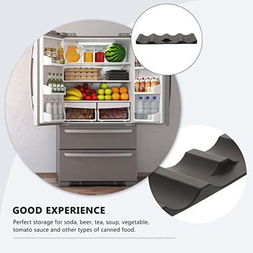 1pc Beer Storage Mat Beverage Refrigerators Stackable Soda Can Countertop Silicone Holder Freezers Wine Tray Car Stands Beer Holder Pantry Organizer Storage Rack Desktop