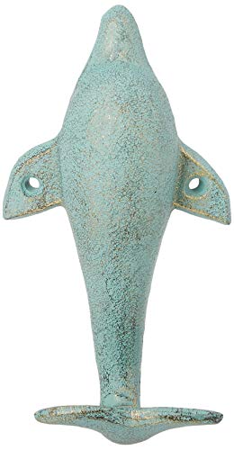 Abbott Collection 27-IRON AGE/358 Dolphin Wall Hook
