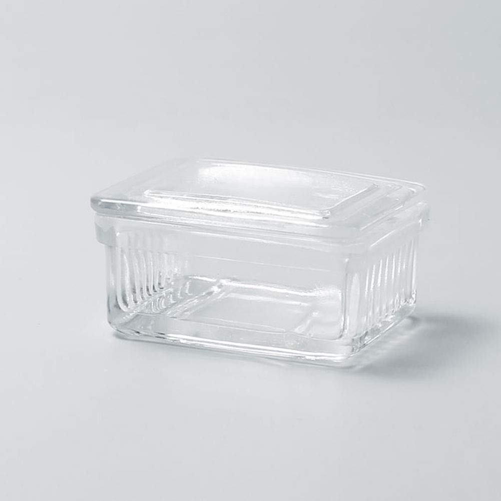 Adamas-Beta Glass Slide Staining Jar,Coplin Staining Jar 10-Slide Capacity