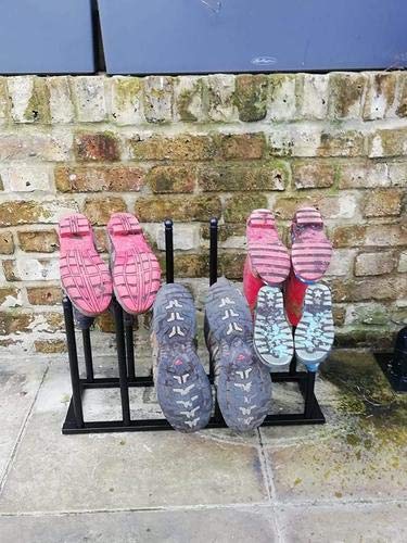 Boot Rack for Boot Storage - This Boot Rack Organizer is Ideal for Tall Boots, Cowboy Boots, Rain Boots, Walking Boots, Sports Boots, Shoes & Sneakers. Boot Storage Rack for Upto 6 Pairs of Shoes & Boots.