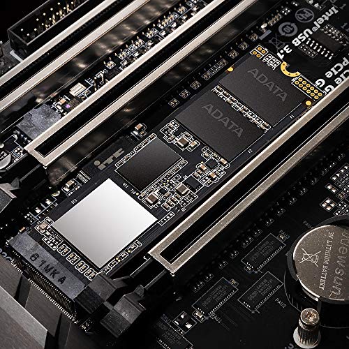 ADATA XPG SX8200 Pro 1TB 3D NAND NVMe Gen3x4 PCIe M.2 2280 Solid State Drive R/W 3500/3000MB/s SSD (ASX8200PNP-1TT-C)