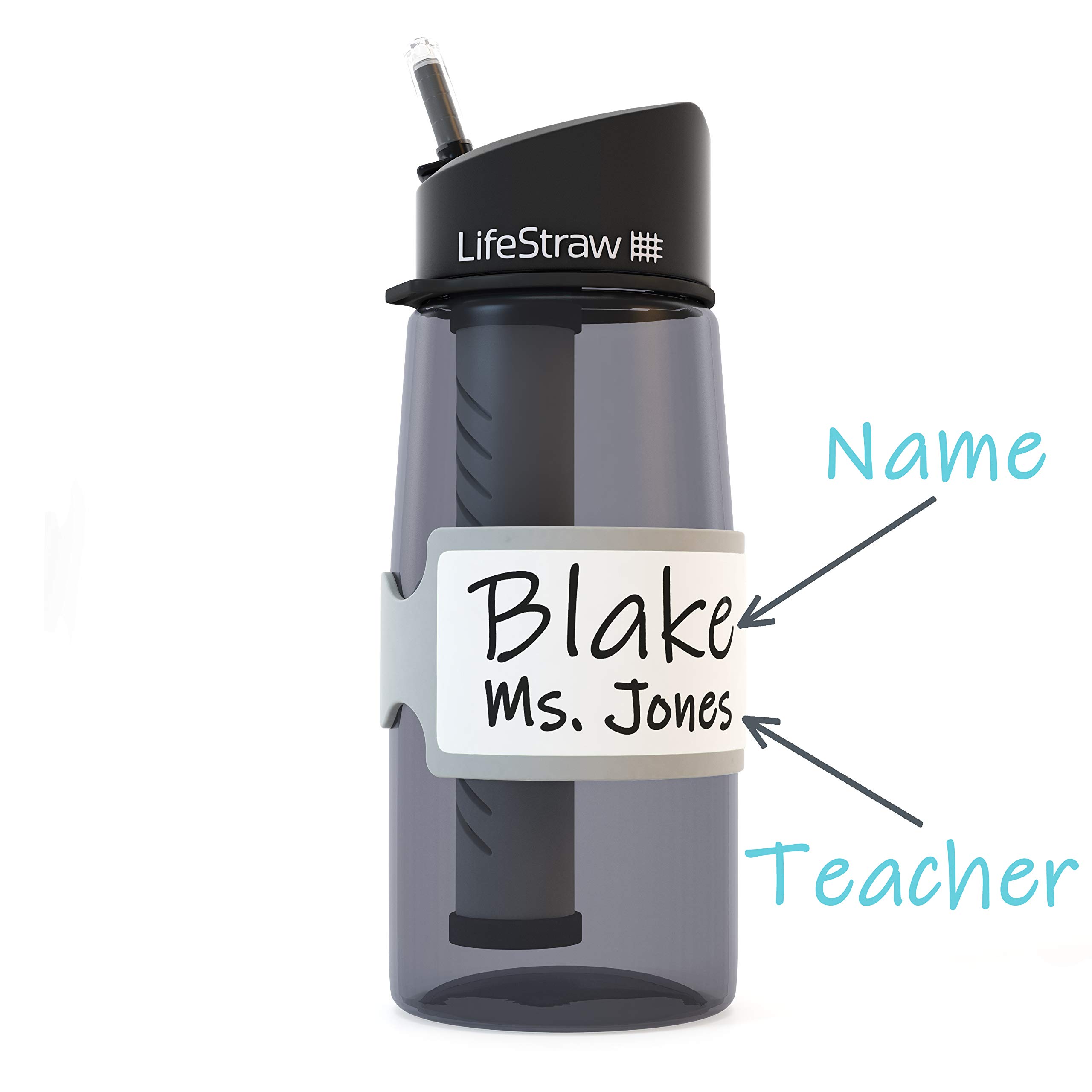 Pumpkin Doodle Permanent Write-on Labels for Bottles/Sippy Cups/Food Containers 6pcs (Grey)