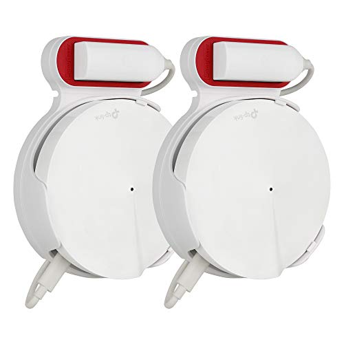 Bangcheer - Cable and Power Line Storage Boxes for WiFi Router, Easy-to-Install Deco Wall Mount Holder for Tp Link Deco M5, Red, Pack of 2