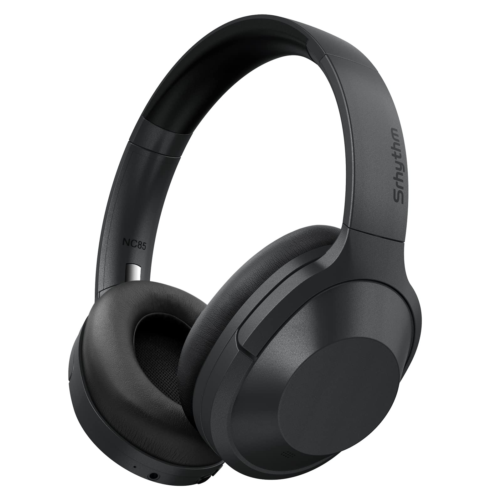 Srhythm NC85 Dynamic Hybrid Noise Canceling Headphones Bluetooth Wireless Over The Ear with HD Sound,Quick Charge,Ultra-Long Playtime,Multi-Modes Switchover