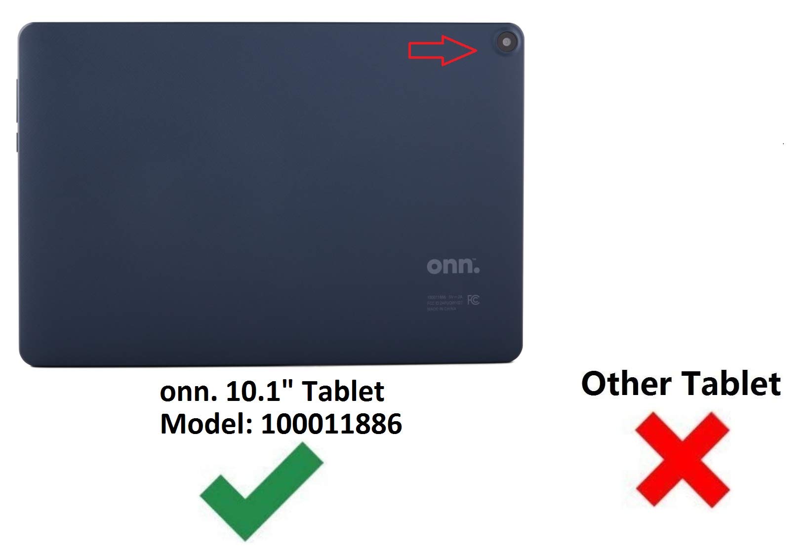 onn. 10.1 Tablet Screen Protector ( Model: 100011886 ) , Tempered Glass Film [ AntiFingerprints ] [ Touch Sensitive ] [ Case Friendly ] 9H Hardness Protective Film Screen Protector for onn. 10.1