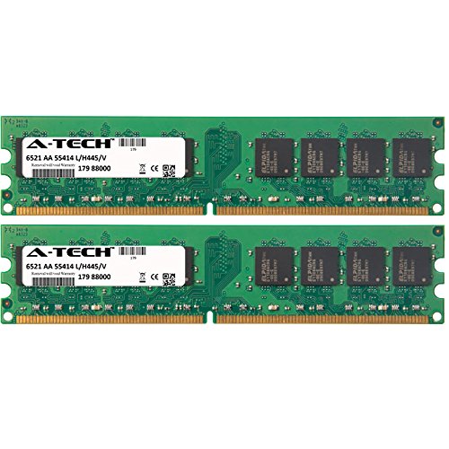2GB KIT (2 x 1GB) for Alienware Area-51 Desktop Series 4500 7500 (DDR2) 750i ALX SLI. DIMM DDR2 Non-ECC PC2-6400 800MHz RAM Memory. Genuine A-Tech Brand.