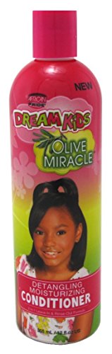 African Pride Olive Miracle Dream Kids Conditioner, 12 Ounce