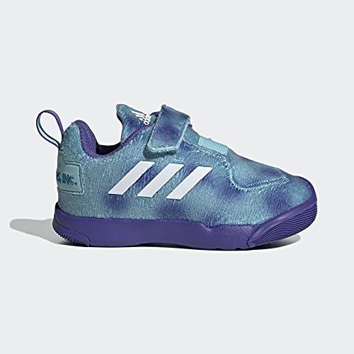 adidas Kids Activeplay Monsters Track and Field Shoe, Sonic Aqua/White/Light Aqua, 6 US Unisex Toddler