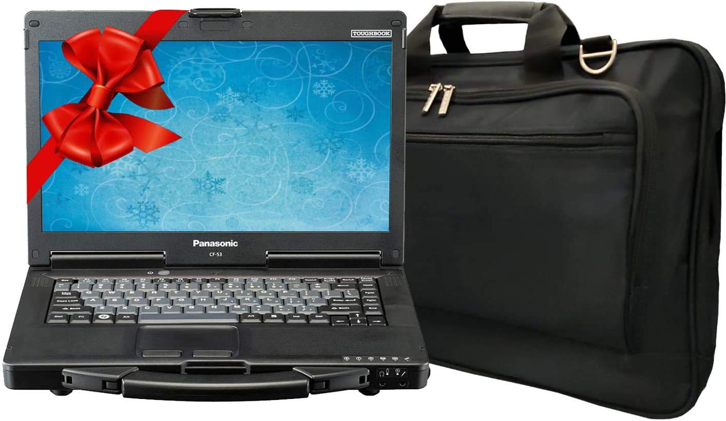 Panasonic Toughbook CF-53 Laptop PC Bundle with Laptop Bag, Intel i5-2520M, 16GB RAM, 2TB SSD, Windows 10 (Renewed)