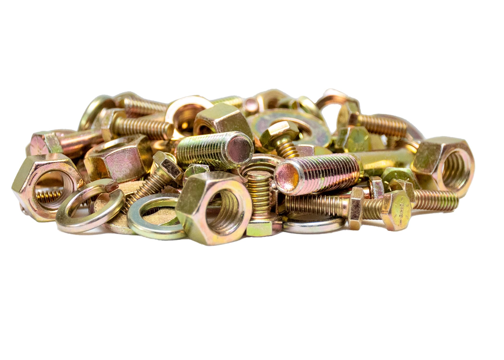 5170 Piece Grade 8 USS Hex Head Cap Screw (Bolt), Nut, and Washer Assortment 1/4"-3/4" Coarse Thread Set
