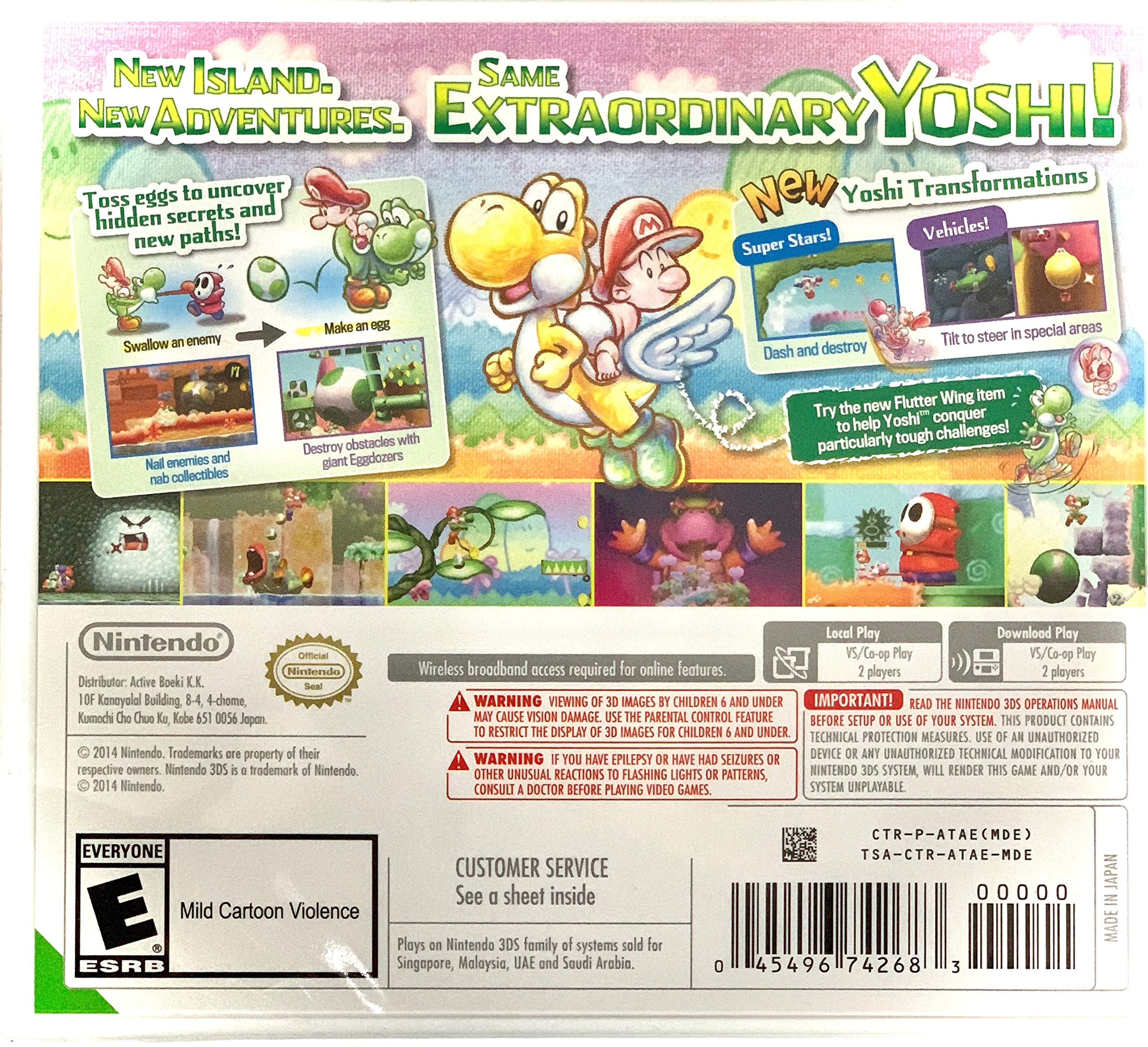 3DS Yoshi's New Island - World Edition