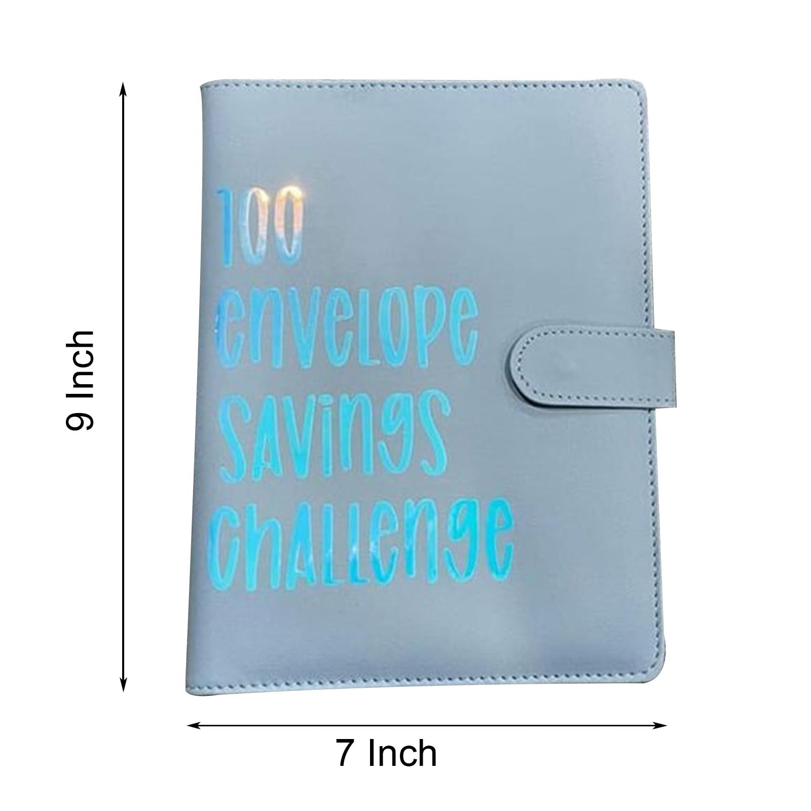 100 Envelope Challenge Binder, Easy and Fun Way to Save $5,050, 2023 New Savings Challenges Binder, Savings Book with Cash Envelopes, Budget Binder Planner Book for Budgeting Planner & Saving Money
