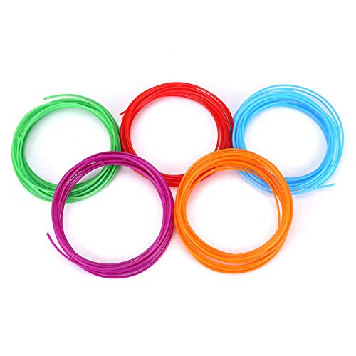 20 Pcs Reusable Filament Refills 1.75mm Diameter Filament for Home Low Temperature 3D Pen