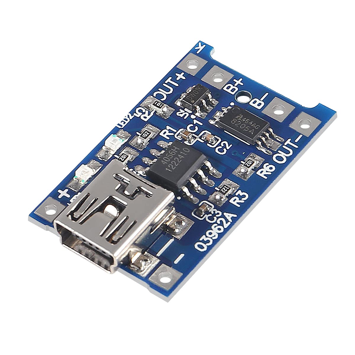 20pcs 18650 Lithium Battery Charging Board TP4056 Mini USB Charging Board 5V 1A with Battery Protection Dual Functions TP4056 Lithium Battery Charge Module