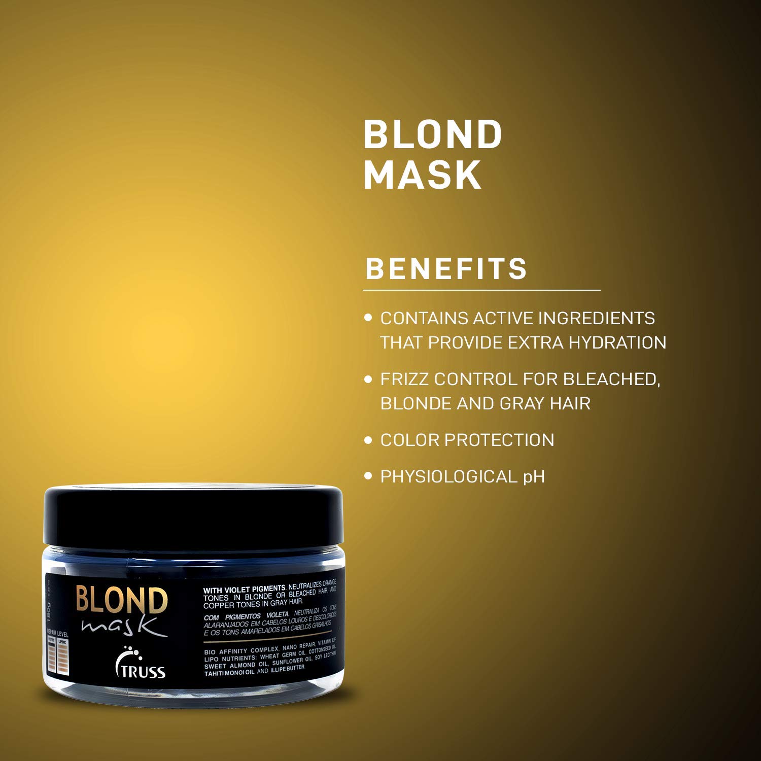 TRUSS Blond Mask Bundle with Blond Shampoo