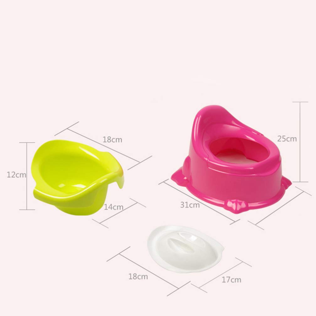 BESPORTBLE Potty Training Chair Portable Potty Seat Potty Training Toilet for Toddlers Kids (Pink)
