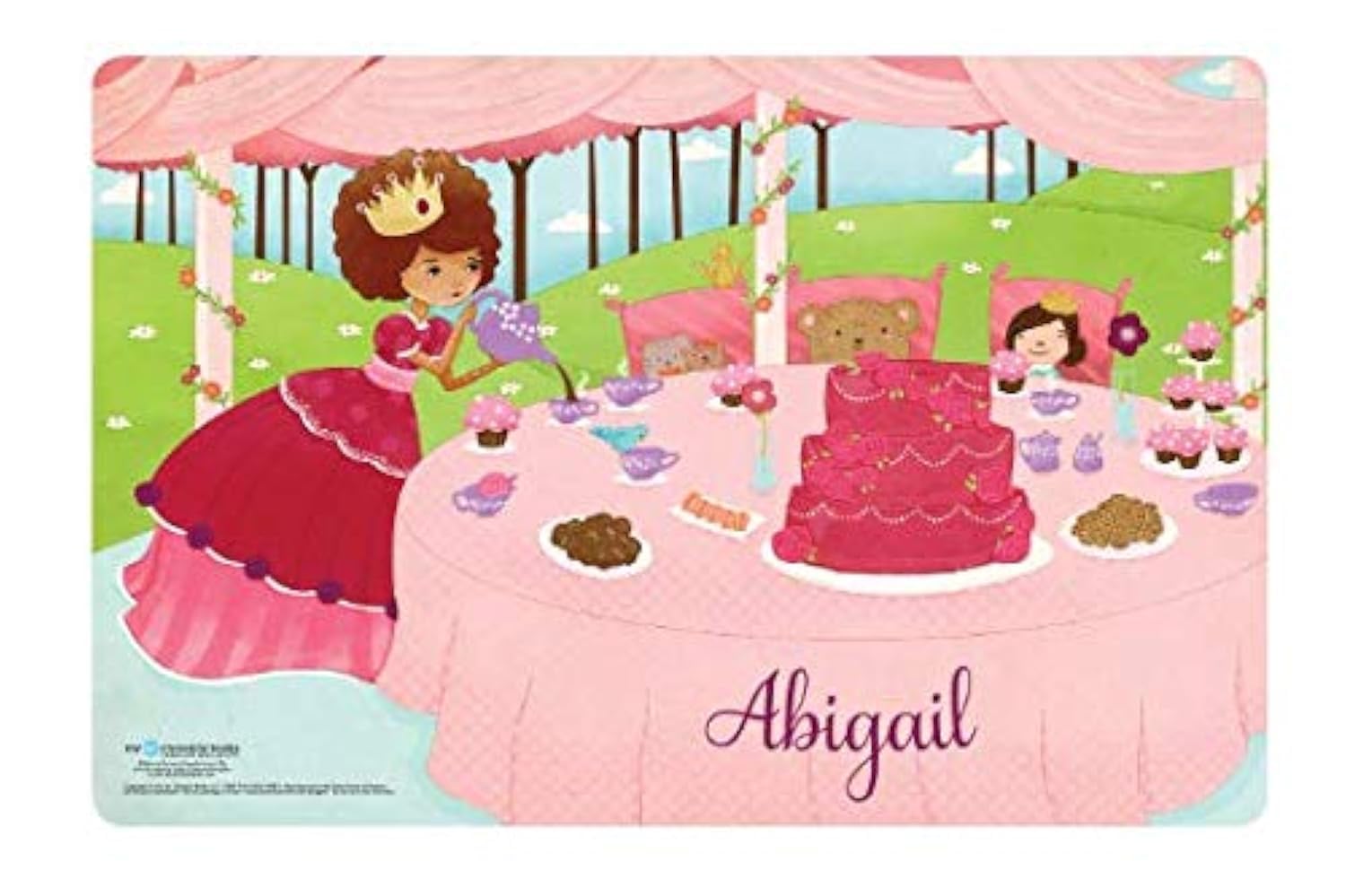 Personalized Placemat for Kids, Princess - I See Me!