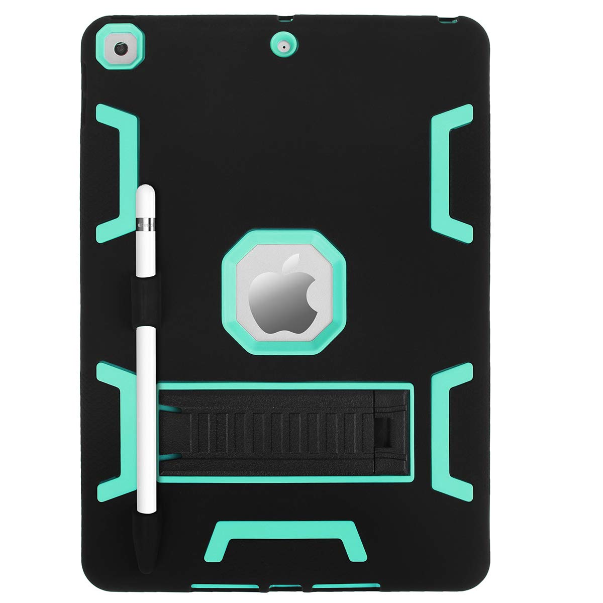 AICase Case for ipad 9th Generation/iPad 8th Generation/iPad 7th Generation,Kickstand Heavy Duty Shockproof Rugged Protective Case with Stylus for iPad 10.2 inch 2021/2020/2019