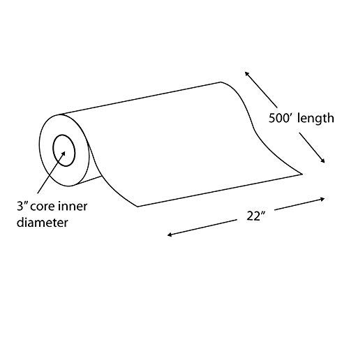 Alliance Wide Format Paper Rolls Bond Engineering (20lb | 2 Rolls, 22 In x 500 Ft | 3" Core)