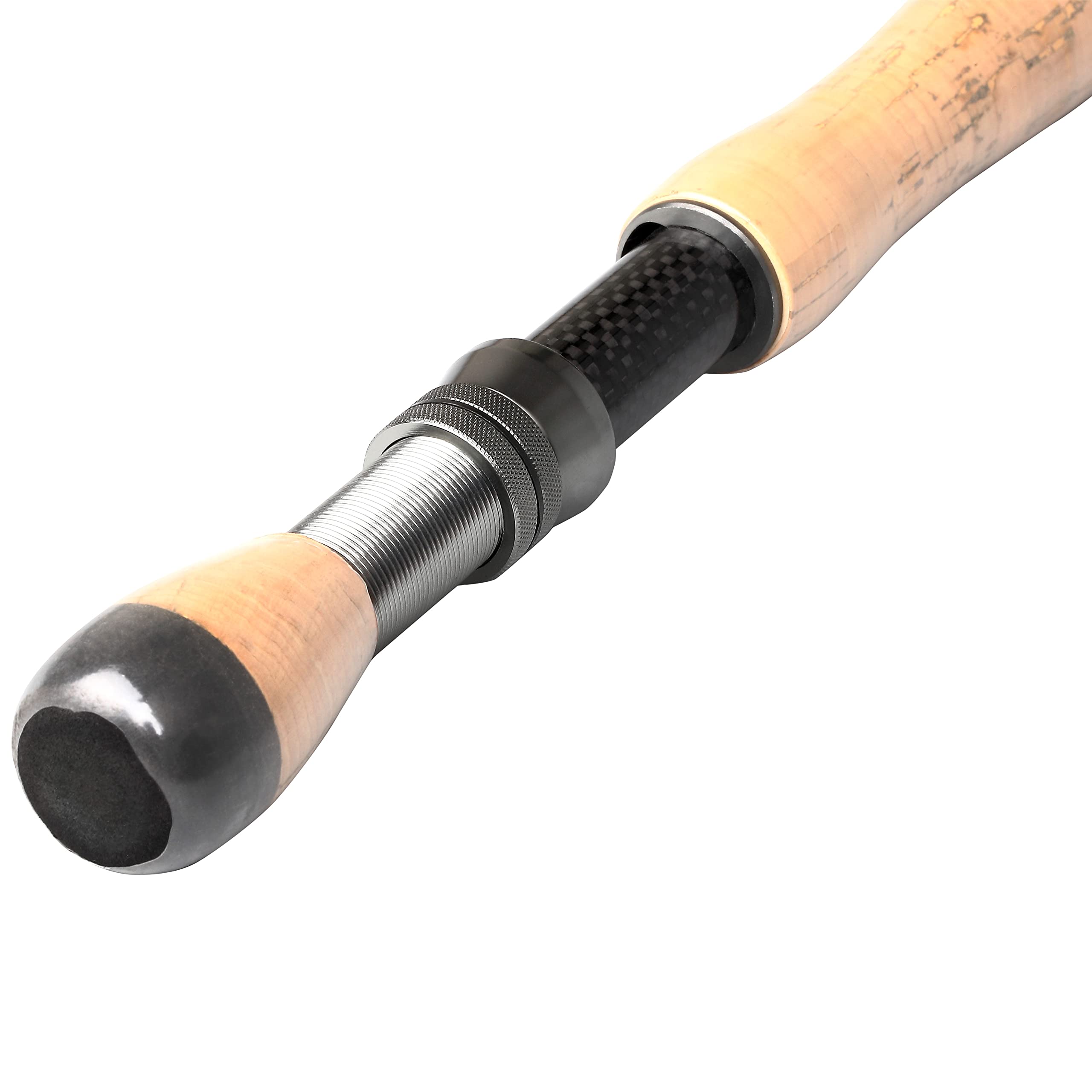 10FT 3 Pieces Carbon Fly Fishing Rod Pole #7/8 3Meters Length Light Feel Medium-Fast Action
