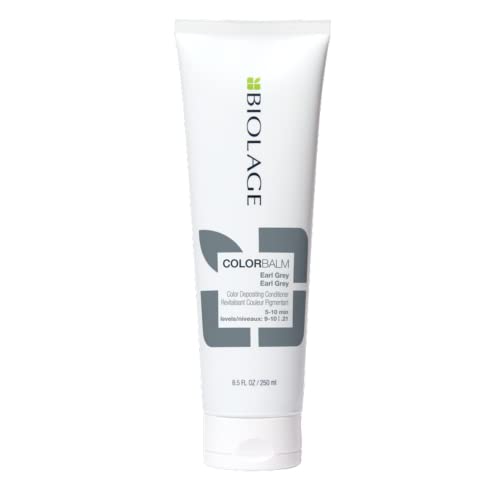 Biolage Color Balm | Semi-Permanent Color Depositing Conditioner | For Vibrant, Hydrated Hair | Earl Grey | Vegan | 8.5 fl. oz. | 8.454 Fl. Oz