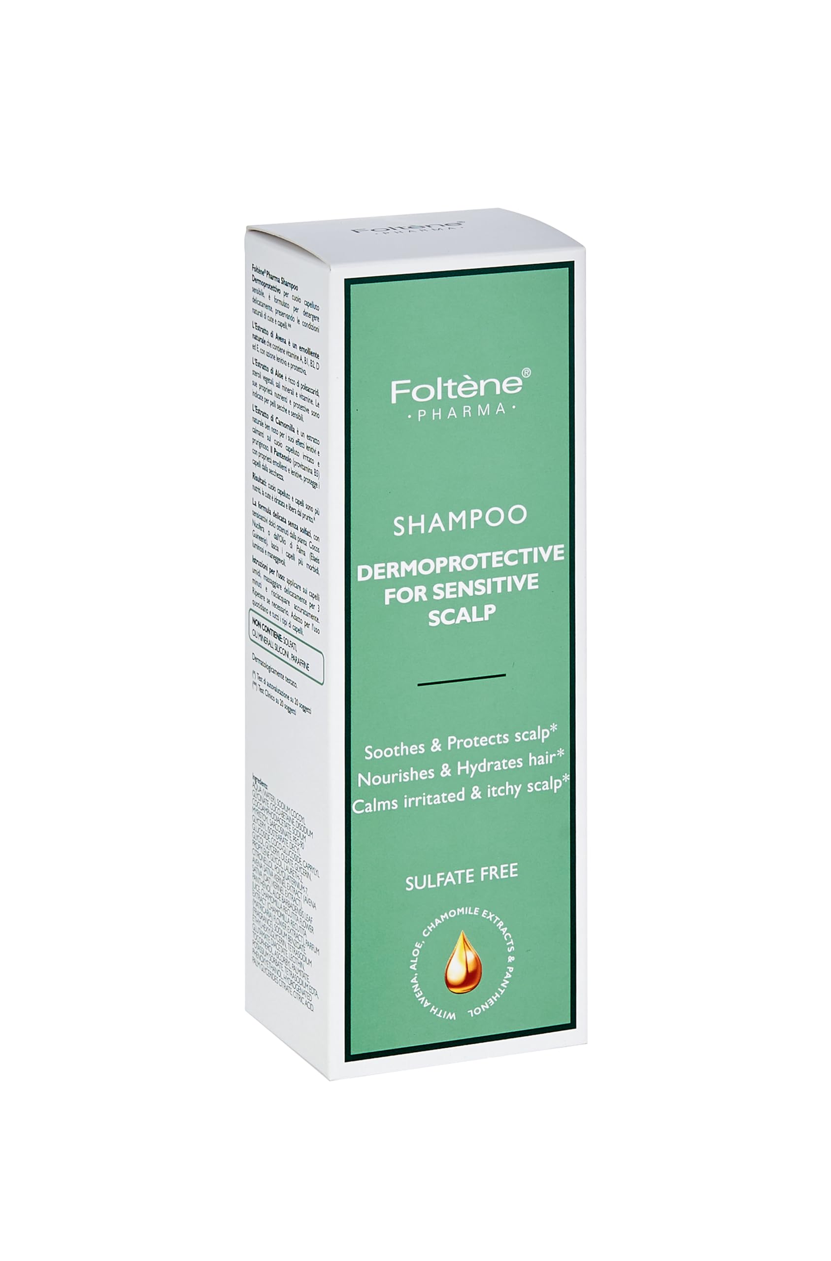 Foltene Shampoo Dermoprotective For Sensitive Scalp 200ml