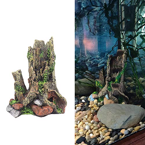 Ulifery Tree Trunk Aquarium Decoration Decaying Log