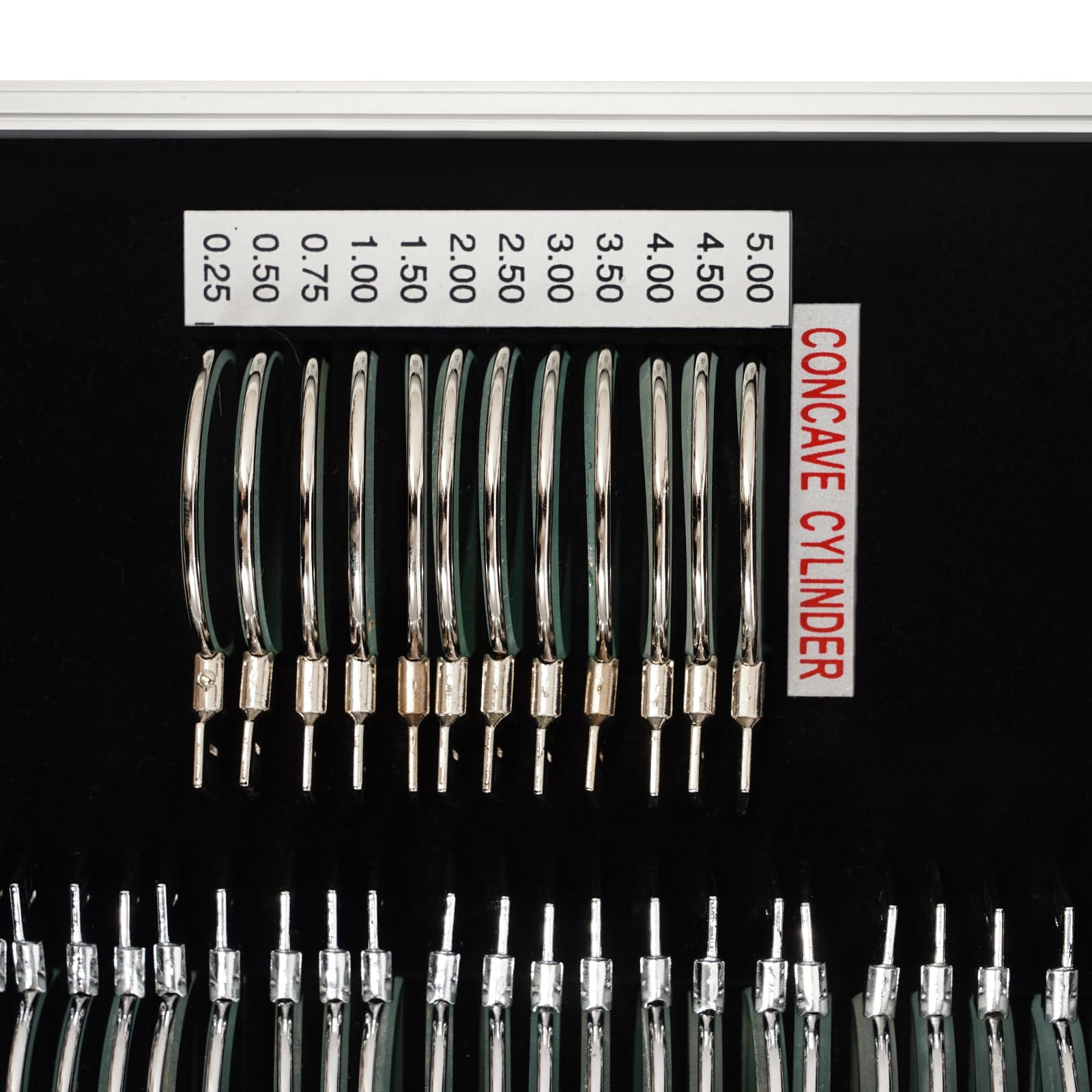 Trial Lens Set 68pcs Optical Trial Lens Set Professional Optometry Equipment, Metal Rim & Aluminium Case & Free Trial Frame, Precise Optical Lens Optometry Kit