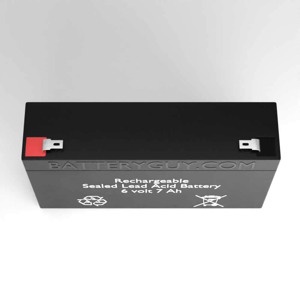 BatteryGuy UB670K Replacement 6V 7Ah SLA Battery Brand Equivalent (Rechargeable) - Qty of 1