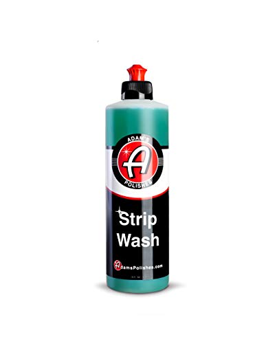 Adam's Polishes Strip Car Wash Soap, Sealant & Car Wax Remover Shampoo, Thick Suds For Car Cleaning, Foam Cannon, Foam Gun, Sponge, Mitt, Chamois, Safe For Paint Glass Wheel Tire Ceramic Coating