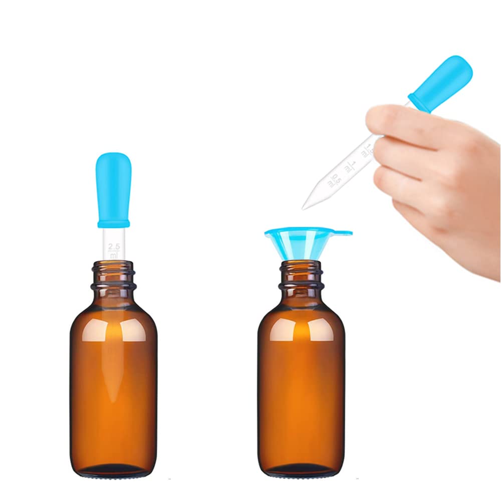 12Pcs Mini Funnel, Plasic Funnel,Small Funnel for Filling Essential Oils, Perfume, Powders, Laboratory Liquids