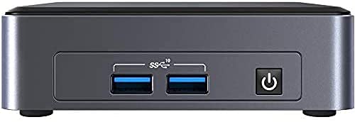 Intel NUC 11 Pro NUC11TNKi5 Mini PC, Intel i5-1135G7 Quad-core 4.2GHz, Intel Iris Xe Graphics 8K, 4 Display Capable, WiFi 6, Win 10 Pro (16GB + 500GB NVMe)
