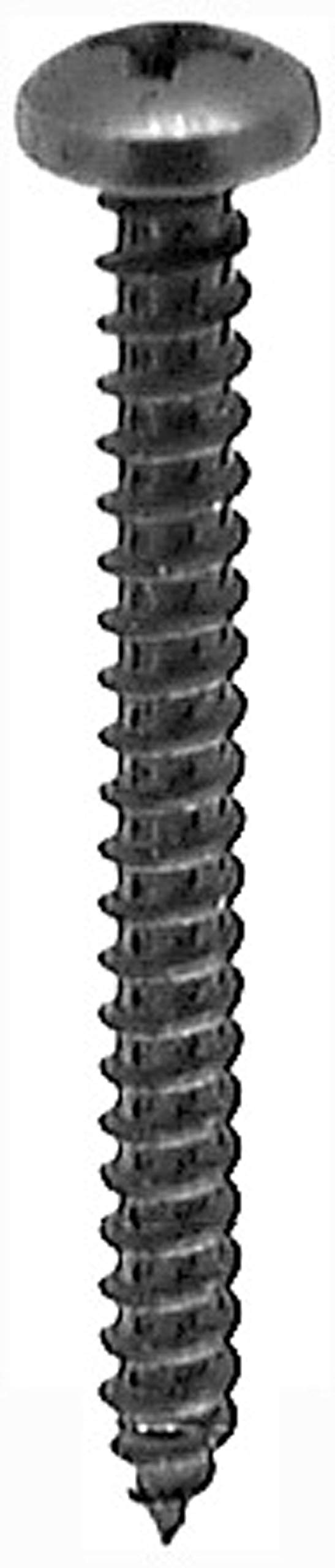 50#8 X 1-1/2" Black Oxide Phillips Pan Head Tapping Screws