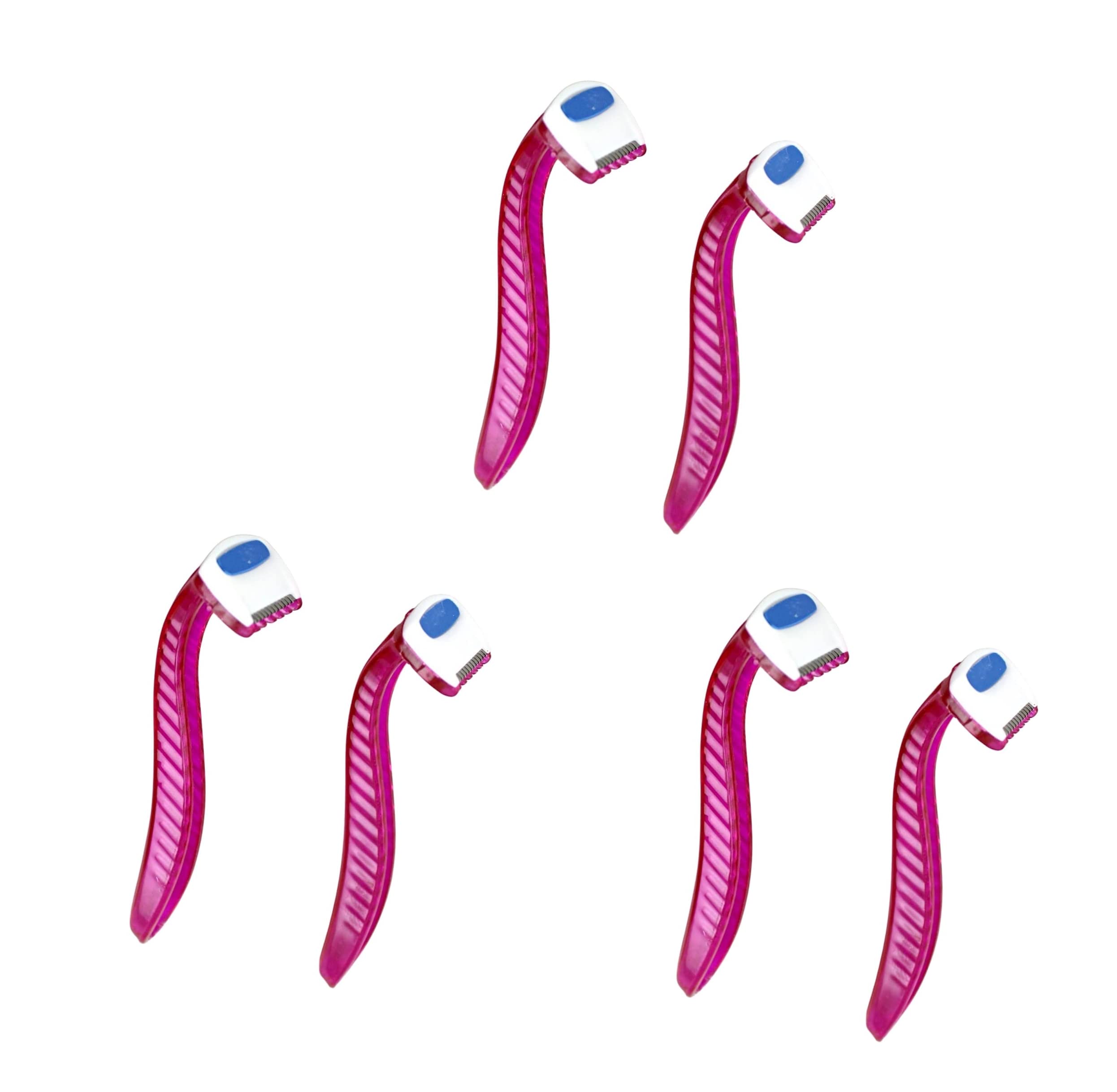 2 Packs of Bikini Razors Total 6 Pieces Ideal For a Brazilian Shave Personal Women's Ladies Bikini Shaver
